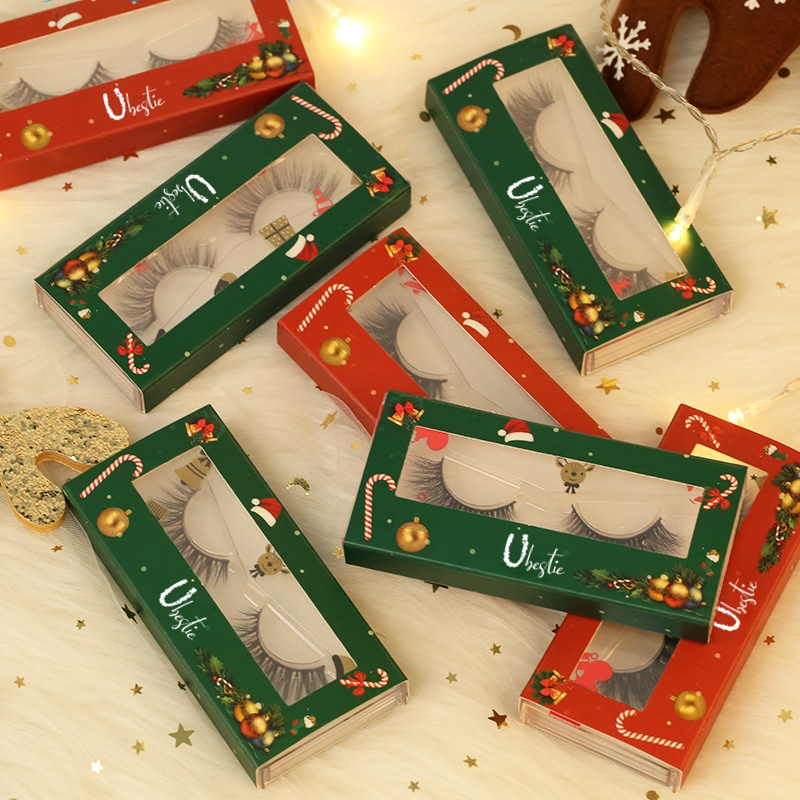 Christmas Eyelash Packaging - lashvenders