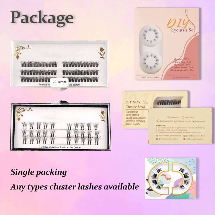 Diy Eyelash Clusters Kit - lashvenders